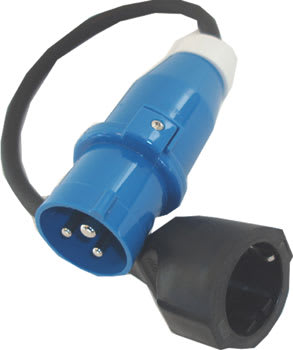 Cee Overgang Schuko Hun Til Cee Han Maritim Båtutstyr