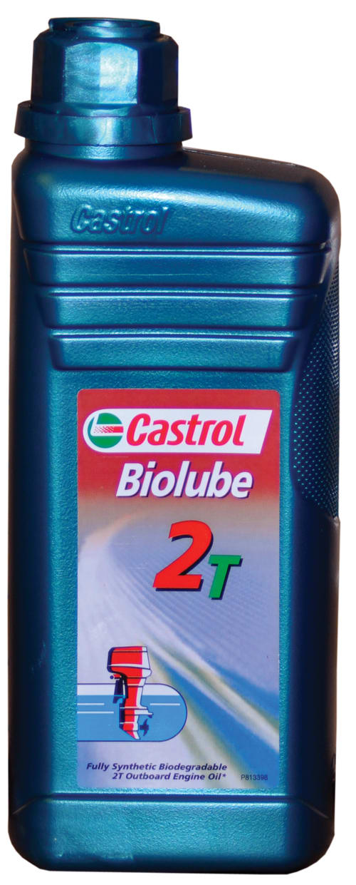 Castrol biolube 2t helsyntetisk 2t olje C-tec og innsprø Maritim Båtutstyr