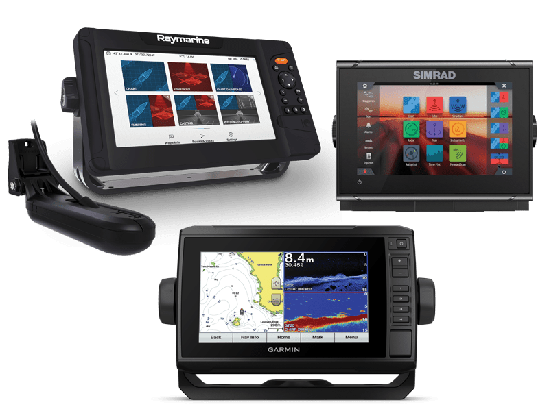 Kartplotter med ekkolod - Maritim