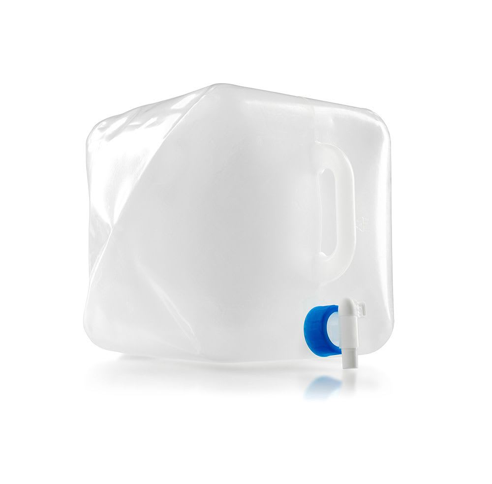 Sammenleggbar vanndunk med tappekran - 15 liter