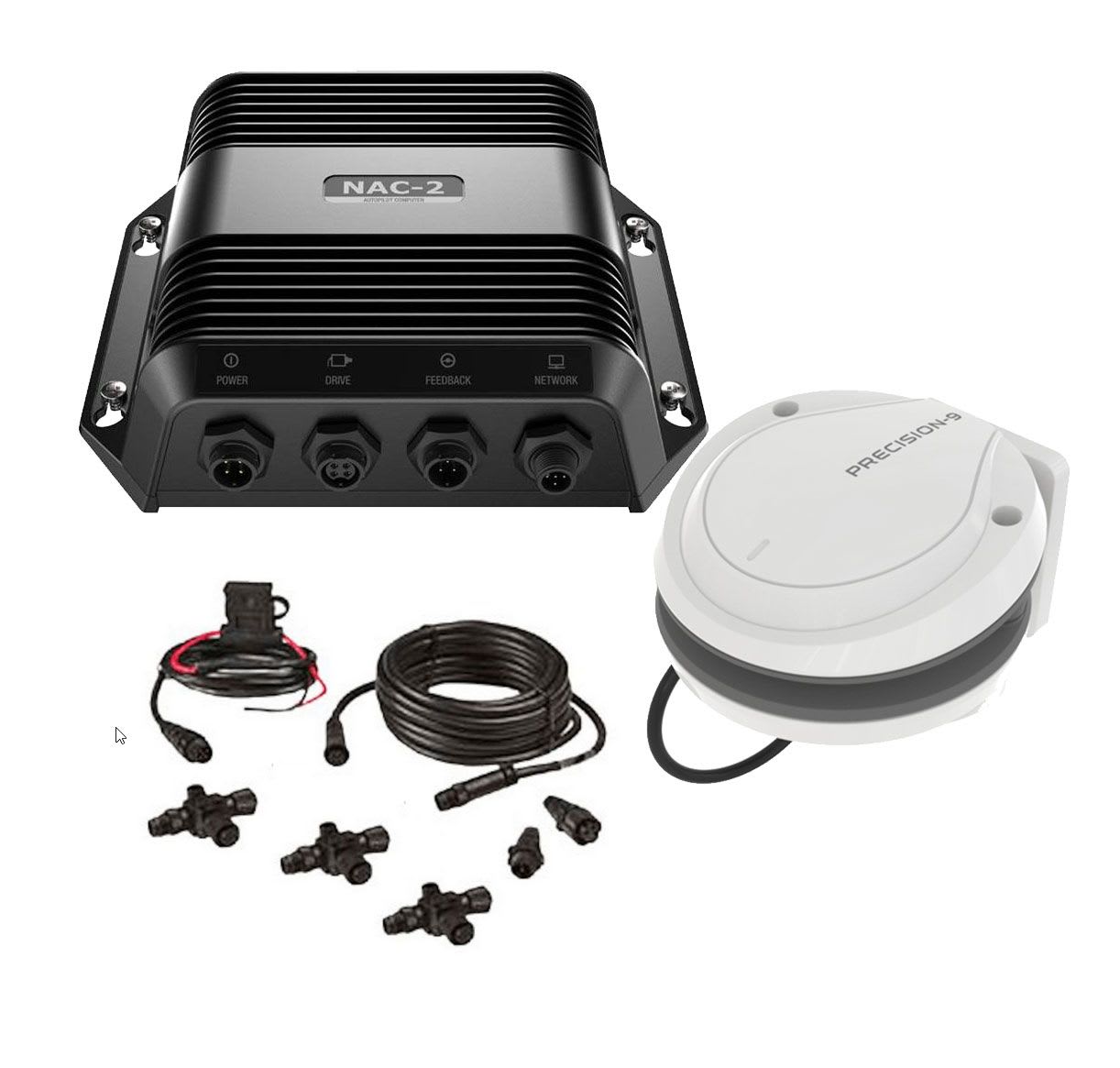 Simrad Autopilotpakke med NAC-2 Precision-9 NMEA2000 Kabler Maritim ...