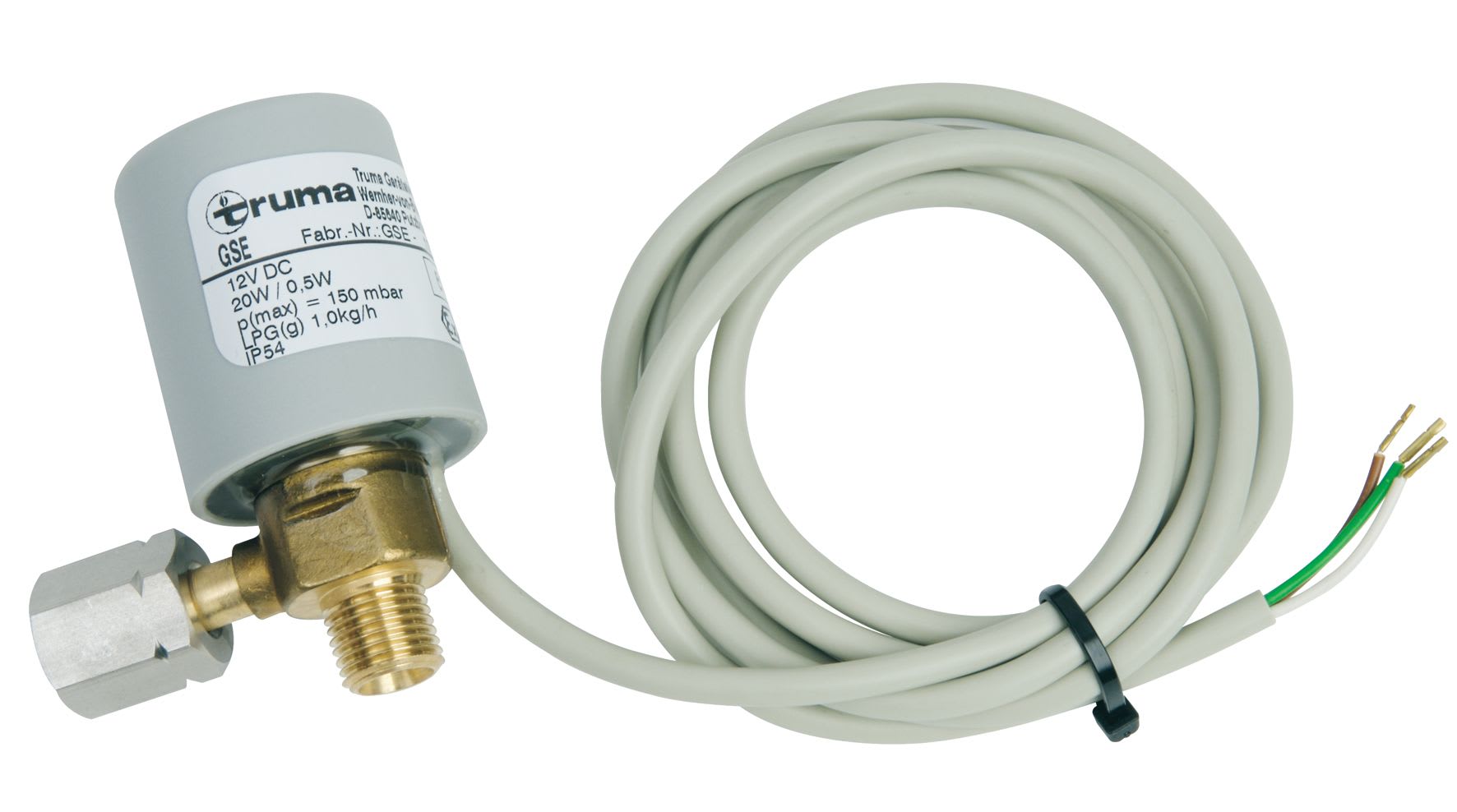 Truma Magnetventil 12V Fjernst. m/Panel Reduksjonsventilmont Maritim ...