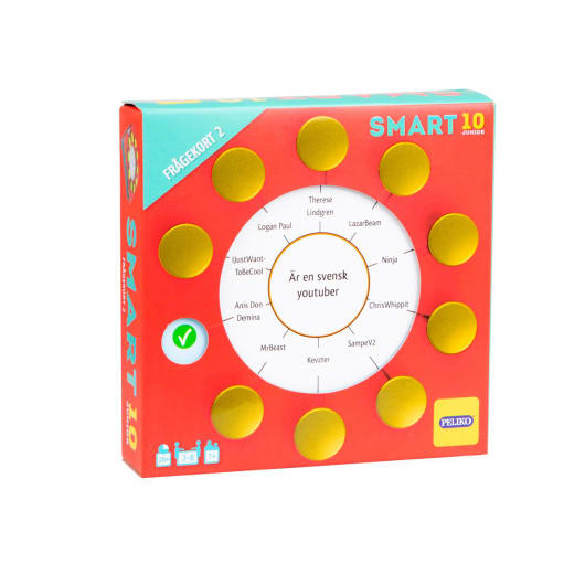 Peliko Smart10 JR Frågekort 2 (svenska) | Martinex Peliko Smart10 JR Frågekort 2 (svenska) | Martinex
