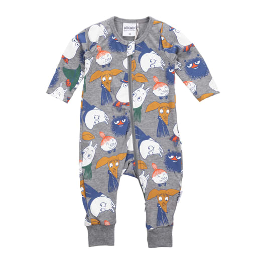 Moomin Expressions Pyjamas Grey Melange | Martinex