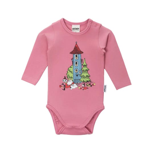 Muumi Muumitalo-body roosa | Martinex