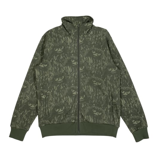 Moomin Iivo Sweat Jacket Smirk Green | Martinex