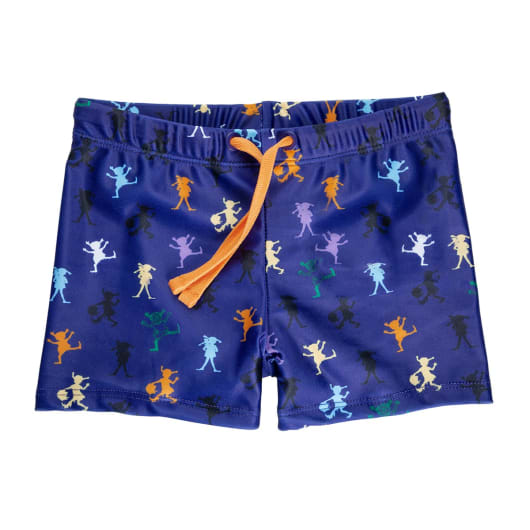 Pippi Longstocking Posture Swim Trunks Blue | Martinex