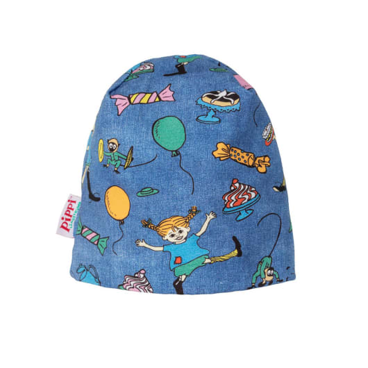 Pippi Longstocking Party Pippi Beanie Denim | Martinex