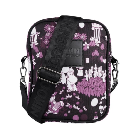 Muumi Vilijonkka-laukku Juhlahetki musta/luumu | Martinex