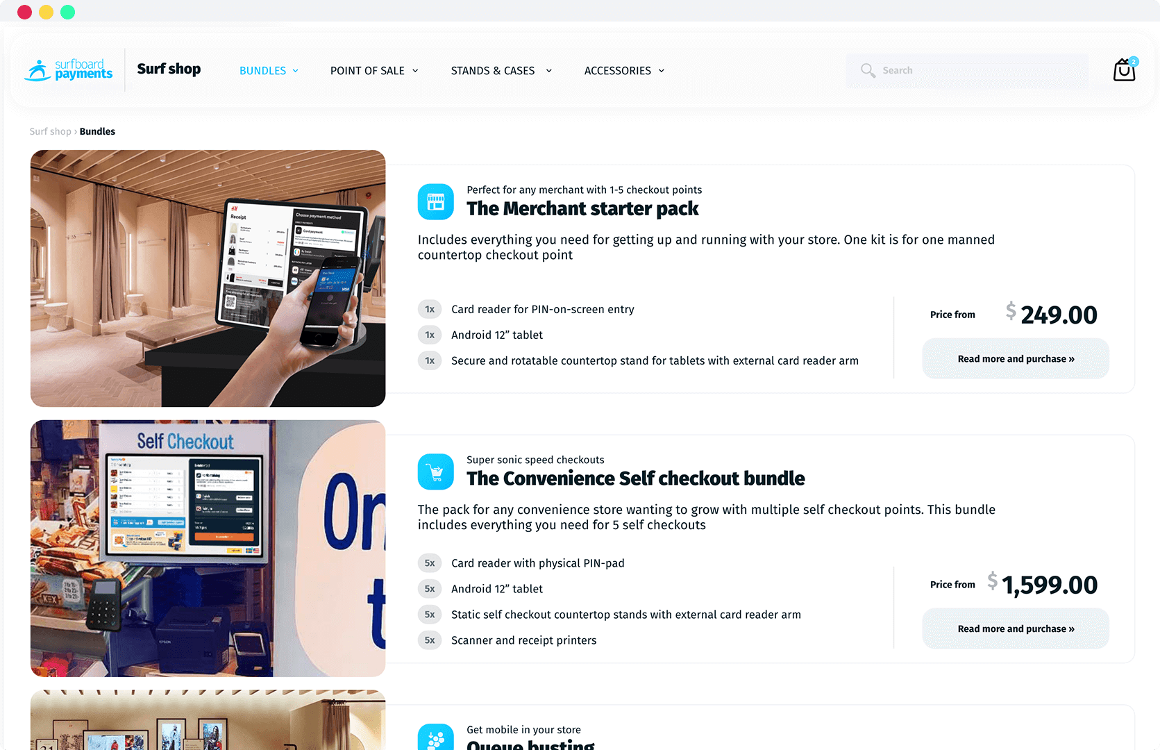 Next generation of in store payments - Surfboard Payments