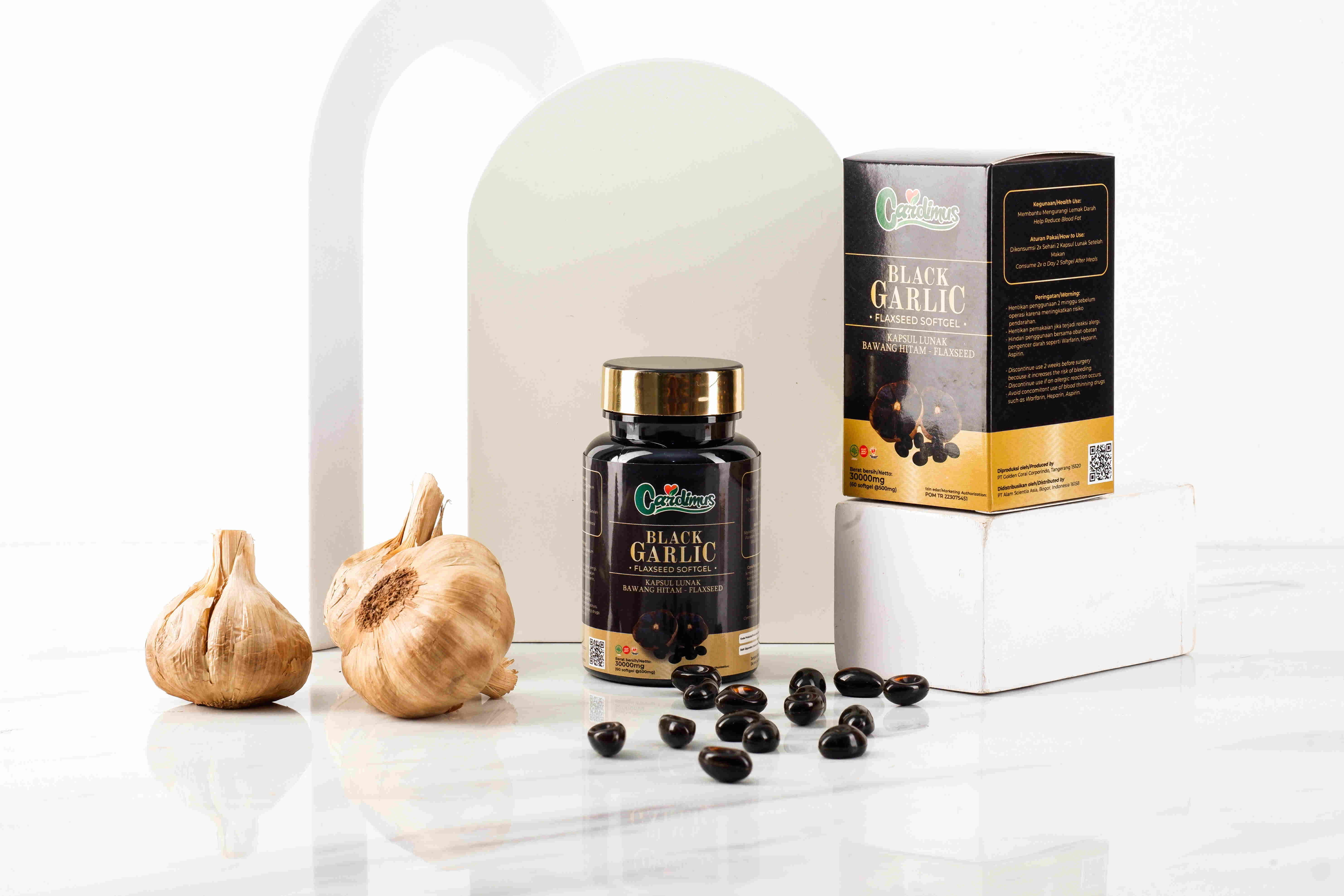 Jual CARDIMUS - Black Garlic Softgel | Cardimus | CARDIMUS