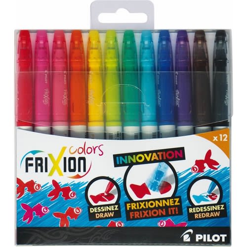 Tusj Pilot Frixion Color 12