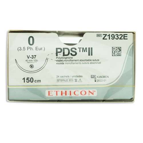 Sutur PDS II O 150cm V-37 LOOP