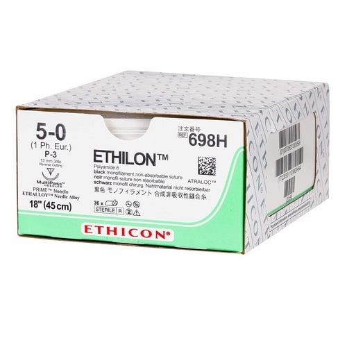 Sutur Ethilon 5-0 P-3 45cm