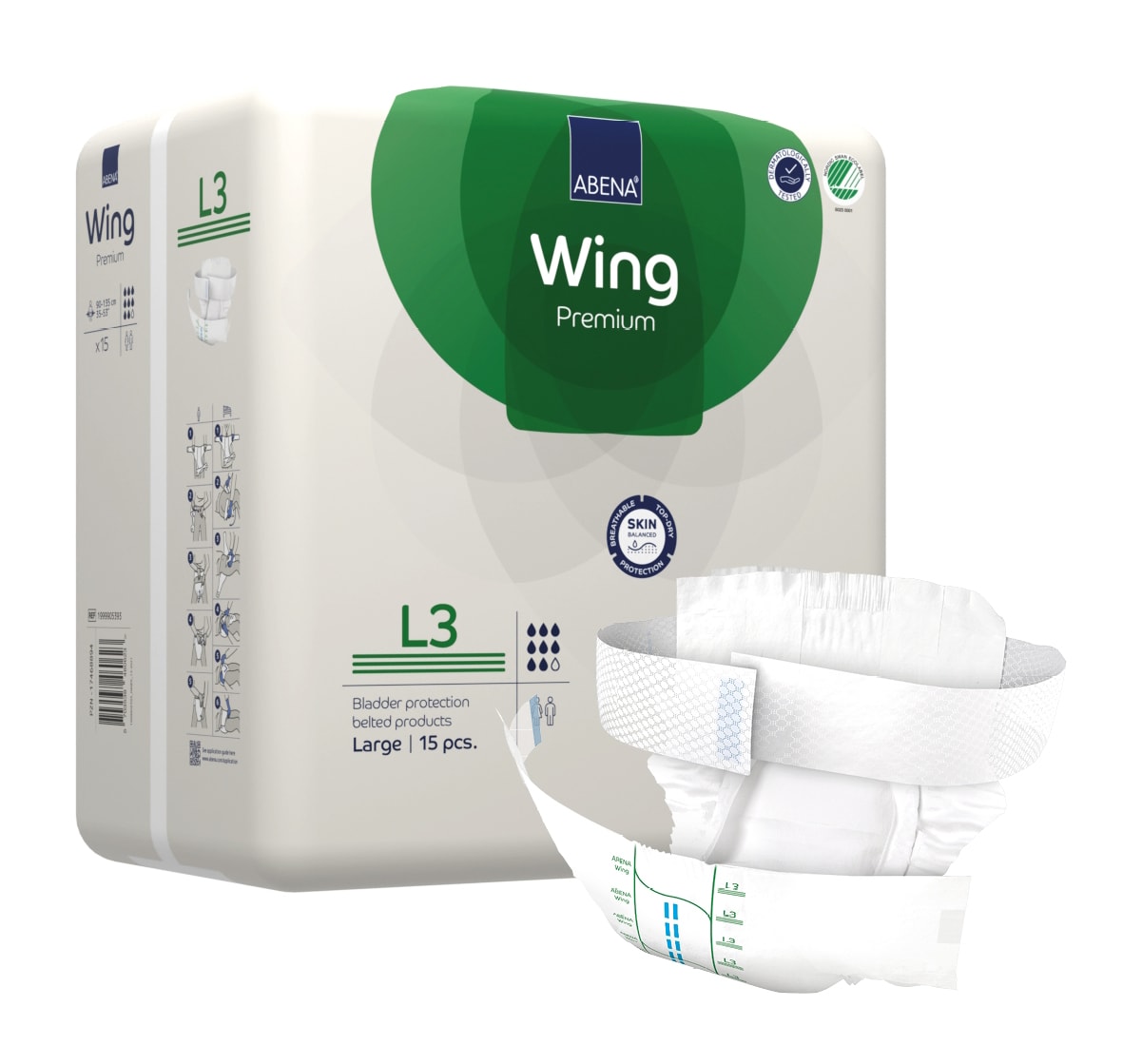 Bleie belte Abena Wing L3, Premium Maske | Dyktige fagfolk - smarte ...