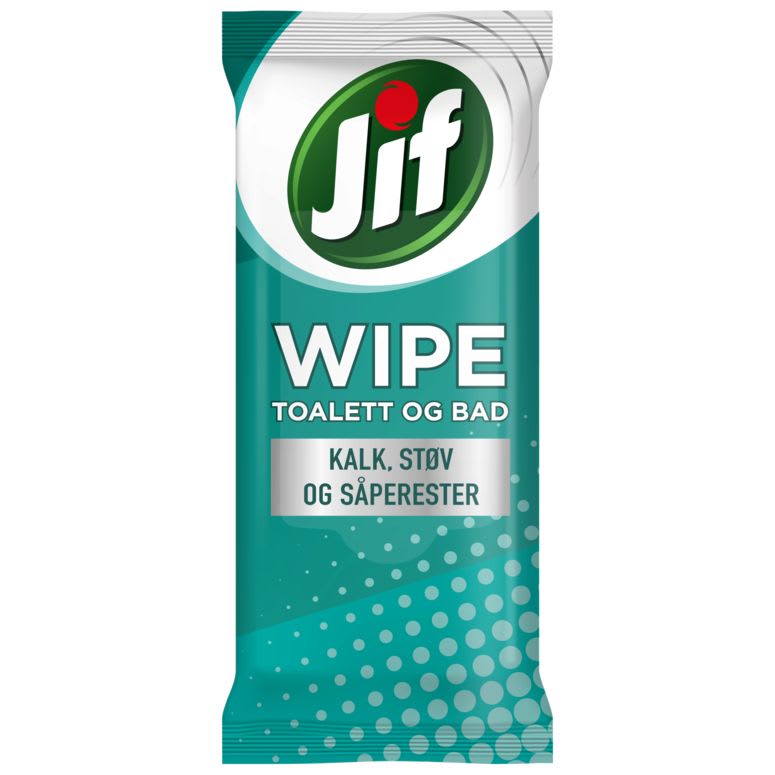 Engangsklut Jif Wipe Toalett og Bad(30) Maske | Dyktige fagfolk ...
