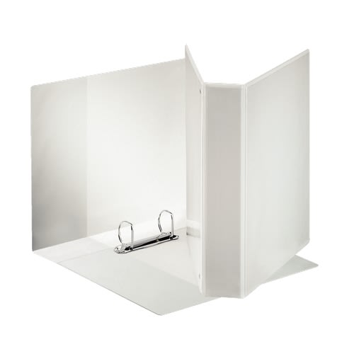 Ringperm m/innstikk A4 2R-50mm hvit