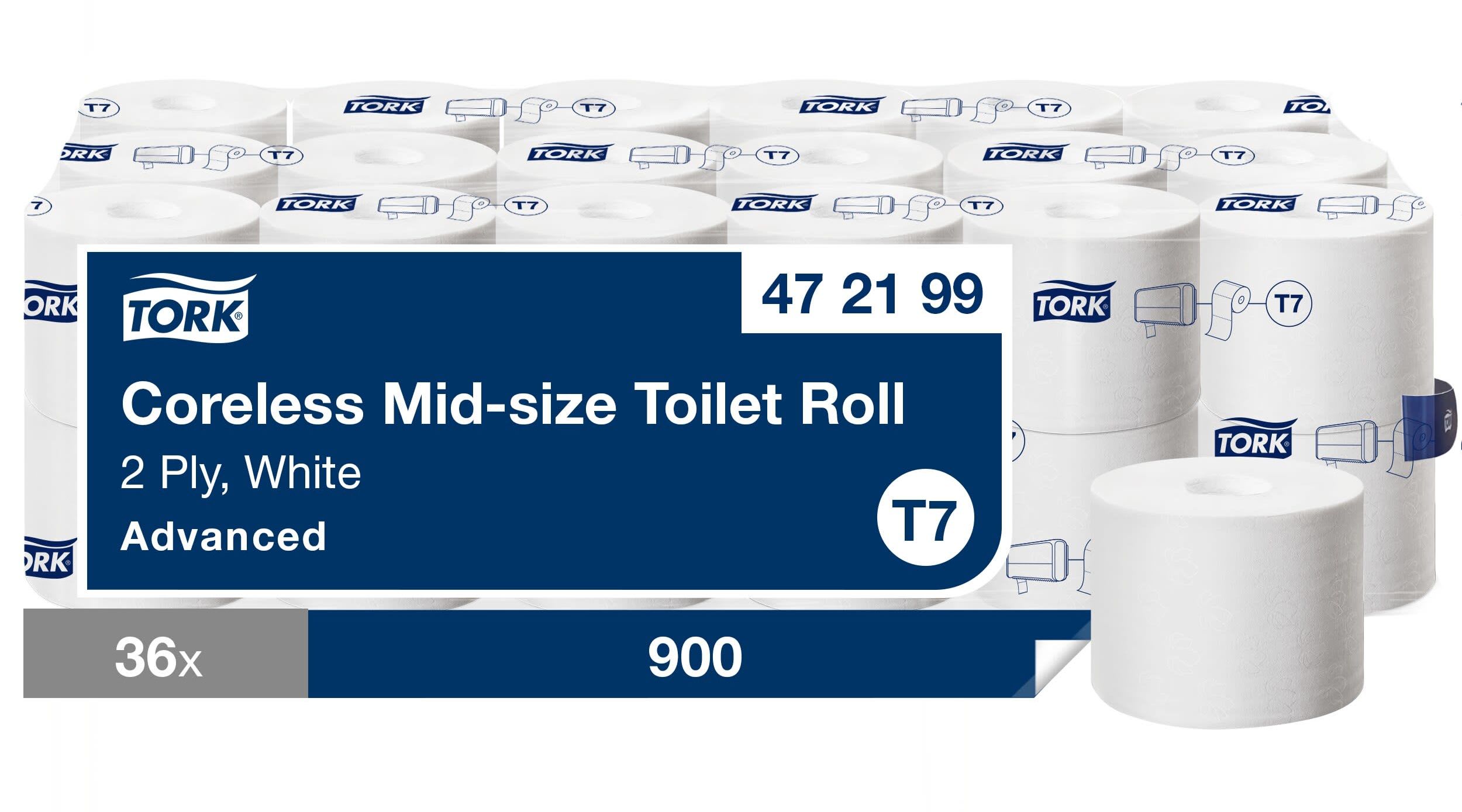 Toalettpapir Tork T7 Mid-size 112m 2l