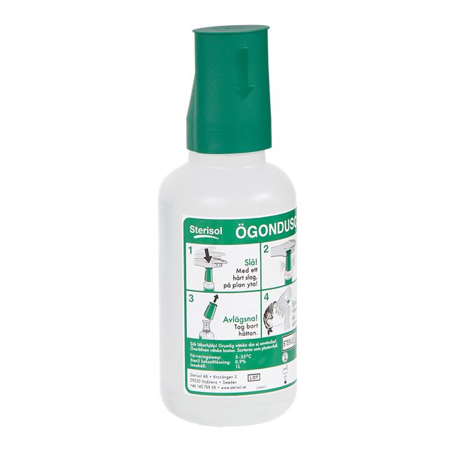 Øyedusj Sterisol 1l