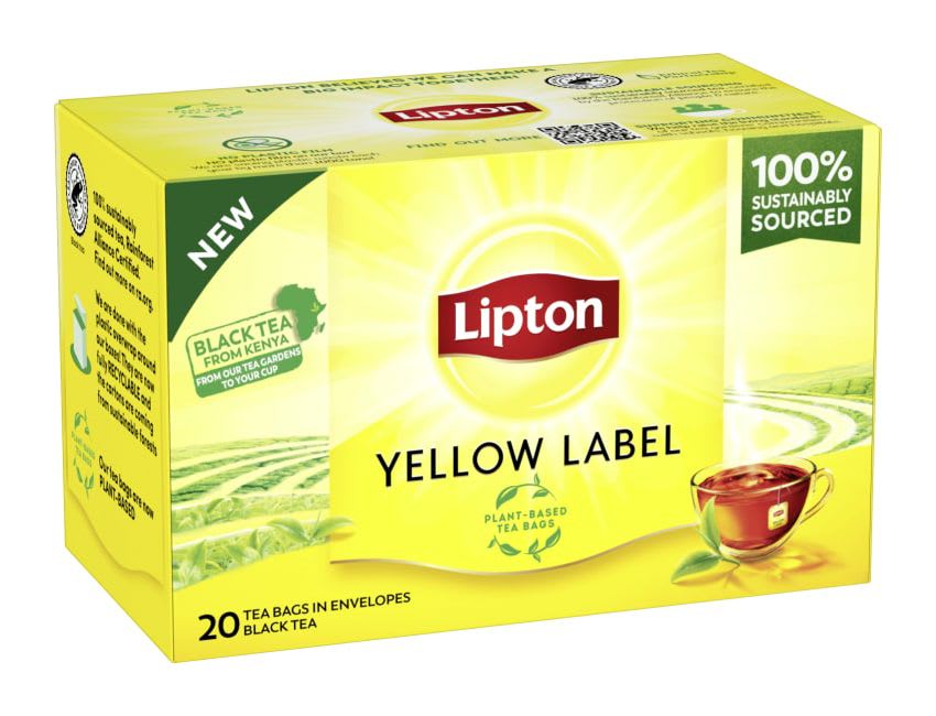 Te Lipton Yellow Label 25 teposer Maske | Dyktige fagfolk - smarte ...