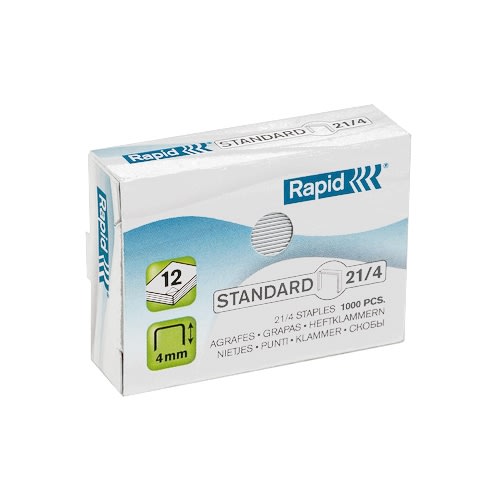 Heftestift Rapid Stand. 21/4 Galv /1000 Maske | Dyktige fagfolk ...