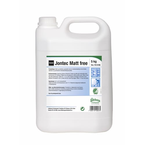 Gulvpolish Jontec Matt Free 5l Maske | Dyktige fagfolk - smarte løsninger