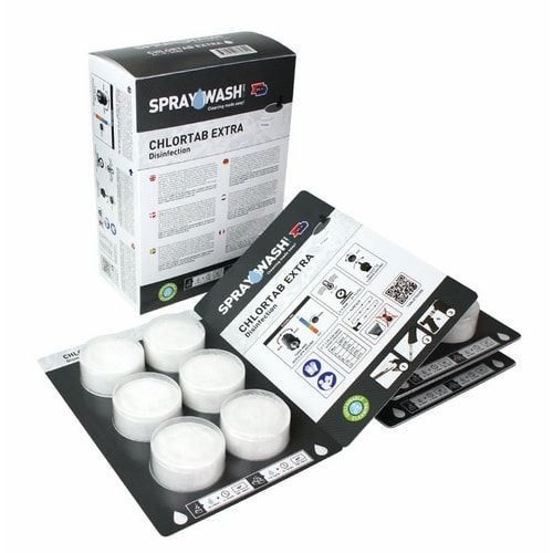 Tablett SprayWash Klor Extra 18 stk UP Maske | Dyktige fagfolk - smarte ...