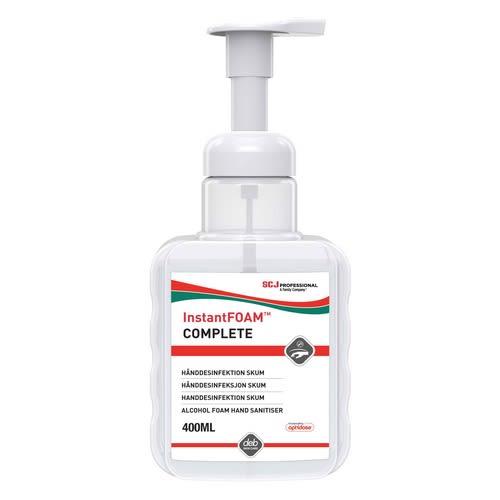 Desinfeksjon InstantFOAM Optidose 400ml Maske | Dyktige fagfolk ...