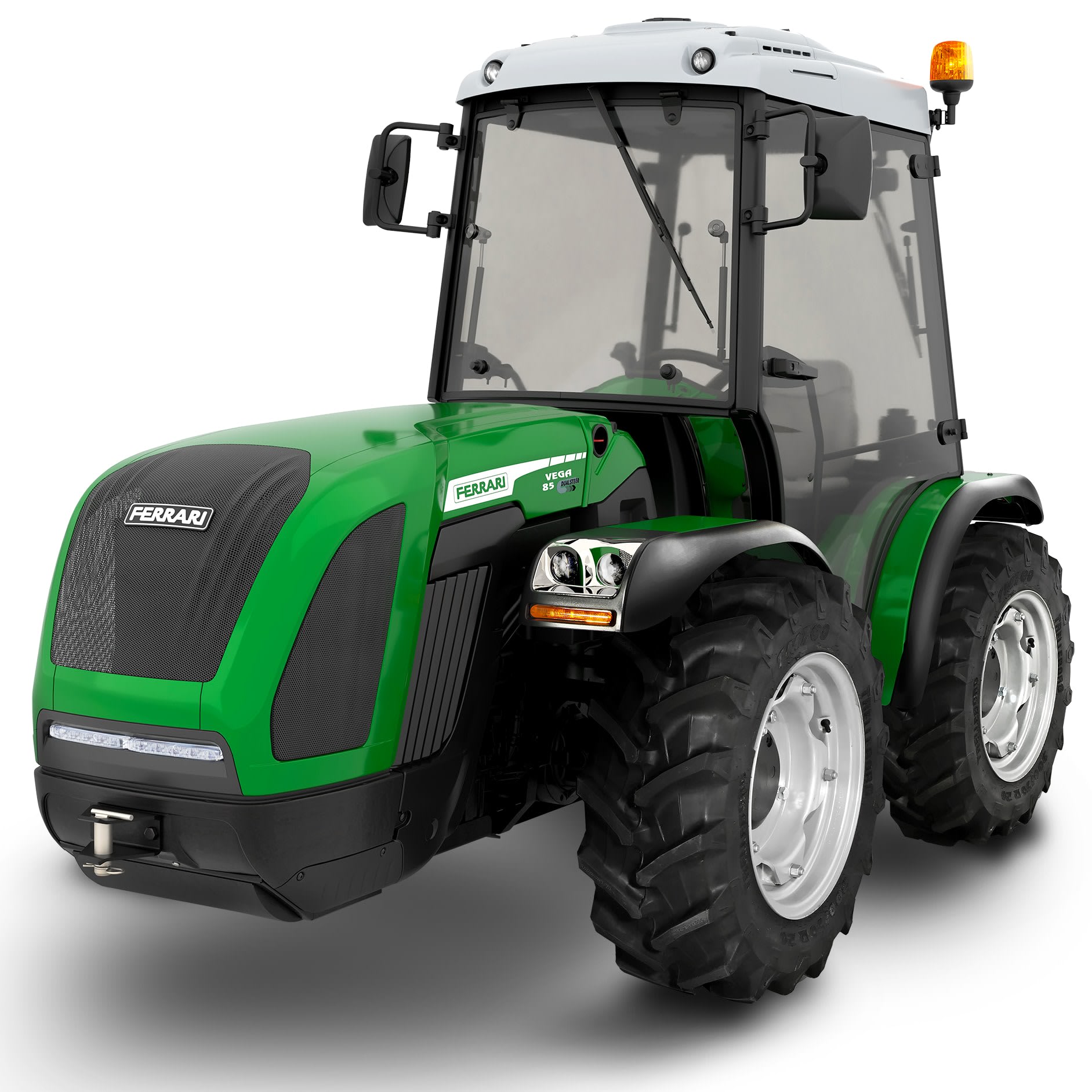 Ferrari Vega kompakttraktor med elektrohydraulisk vendegir