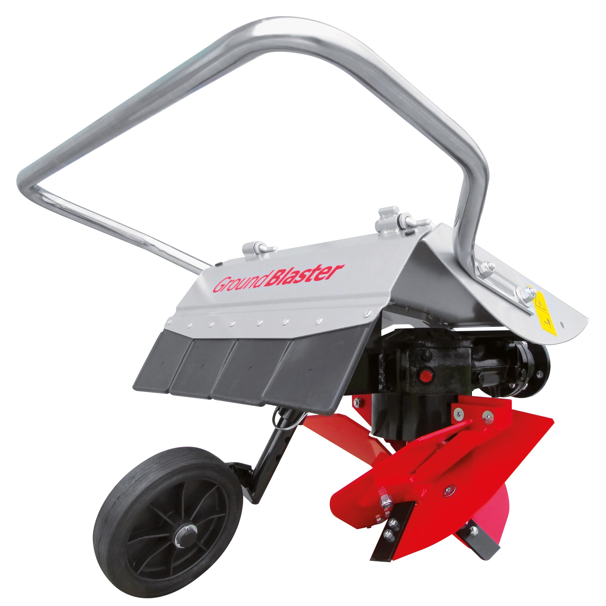 Roterende plog til slåmaskin og tohjulstraktor