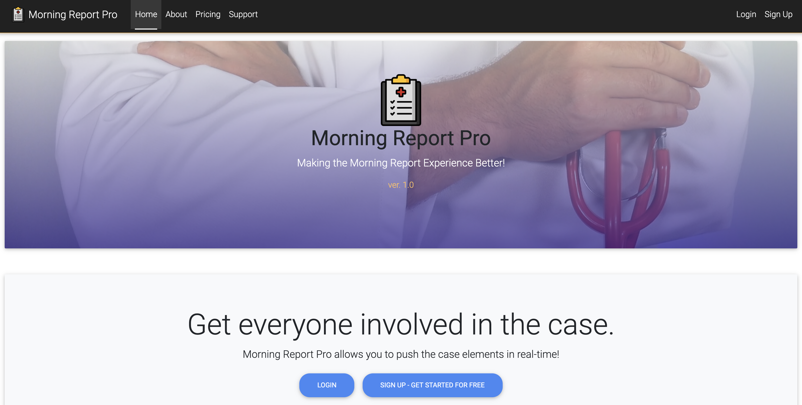 Morning Report Pro
