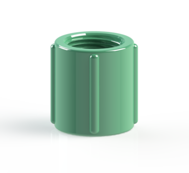 uPVC Thread Brass Elbow