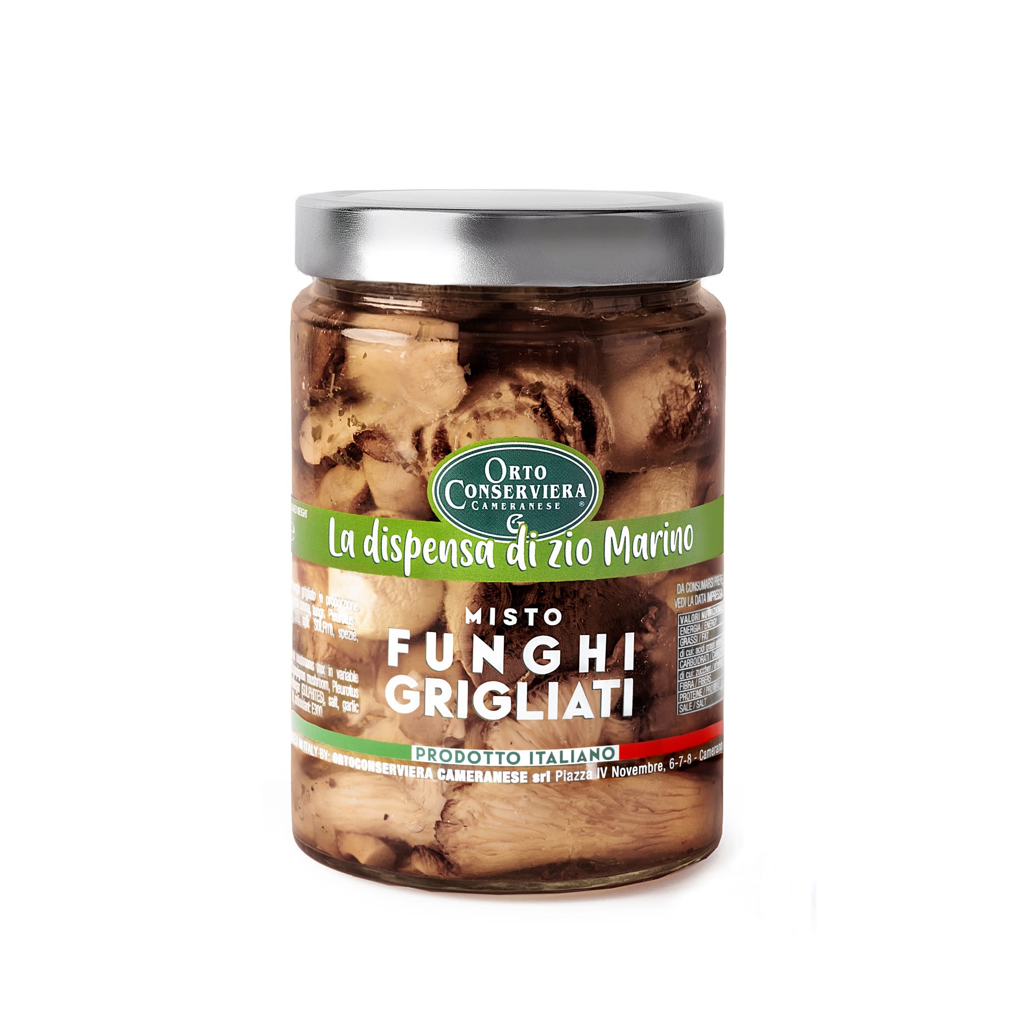 Misto Funghi Grogliati 580ml grilla sopp mix, Ortoconserviera Matcompaniet