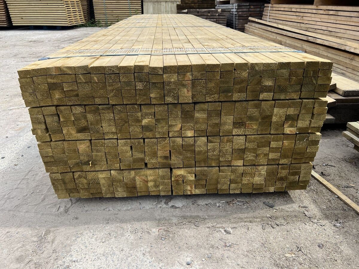 25x50mm Treated Timber Battens 4.8m (264 pack)