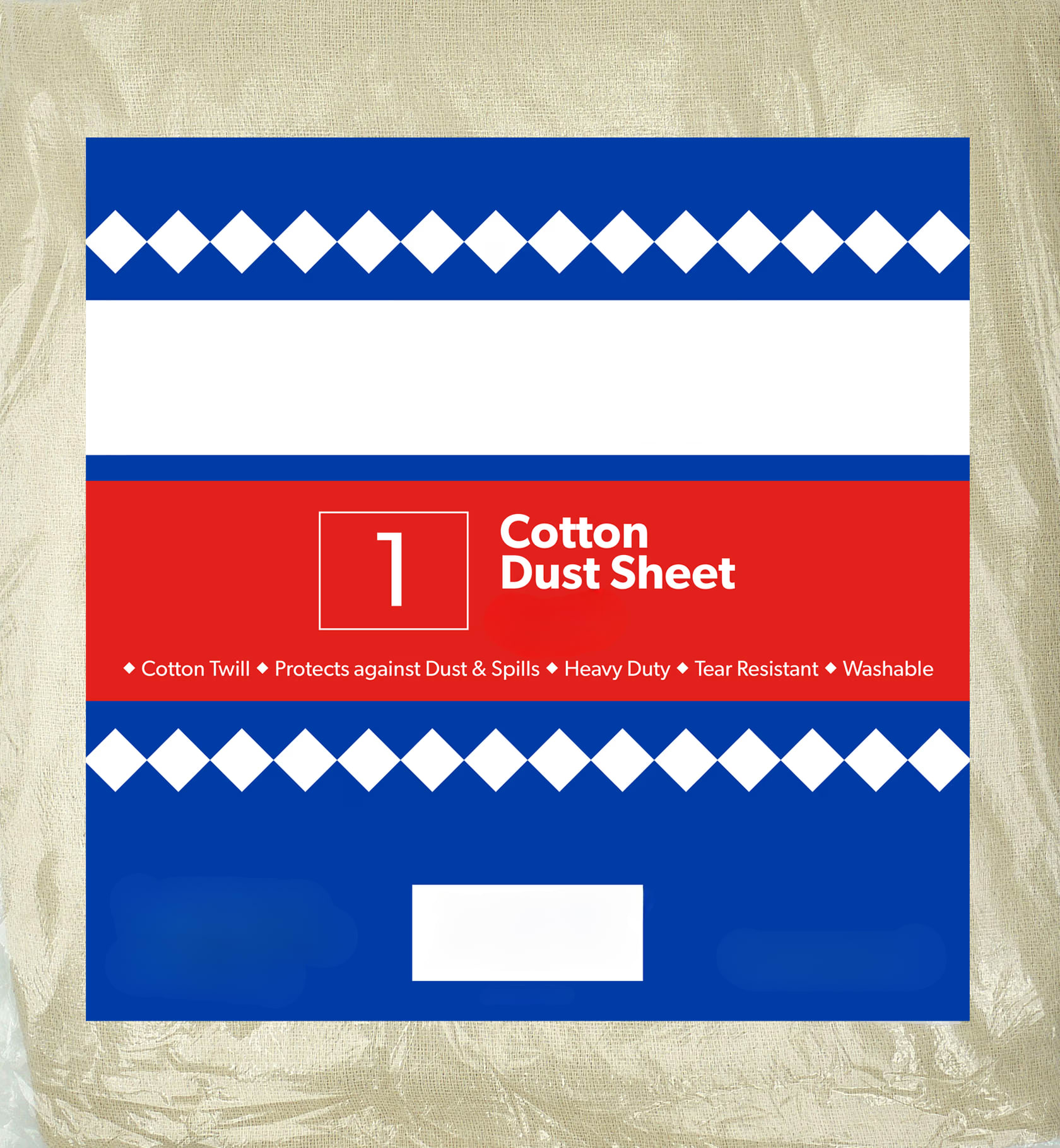 Buy 12ft x 12ft Cotton Dust Sheet