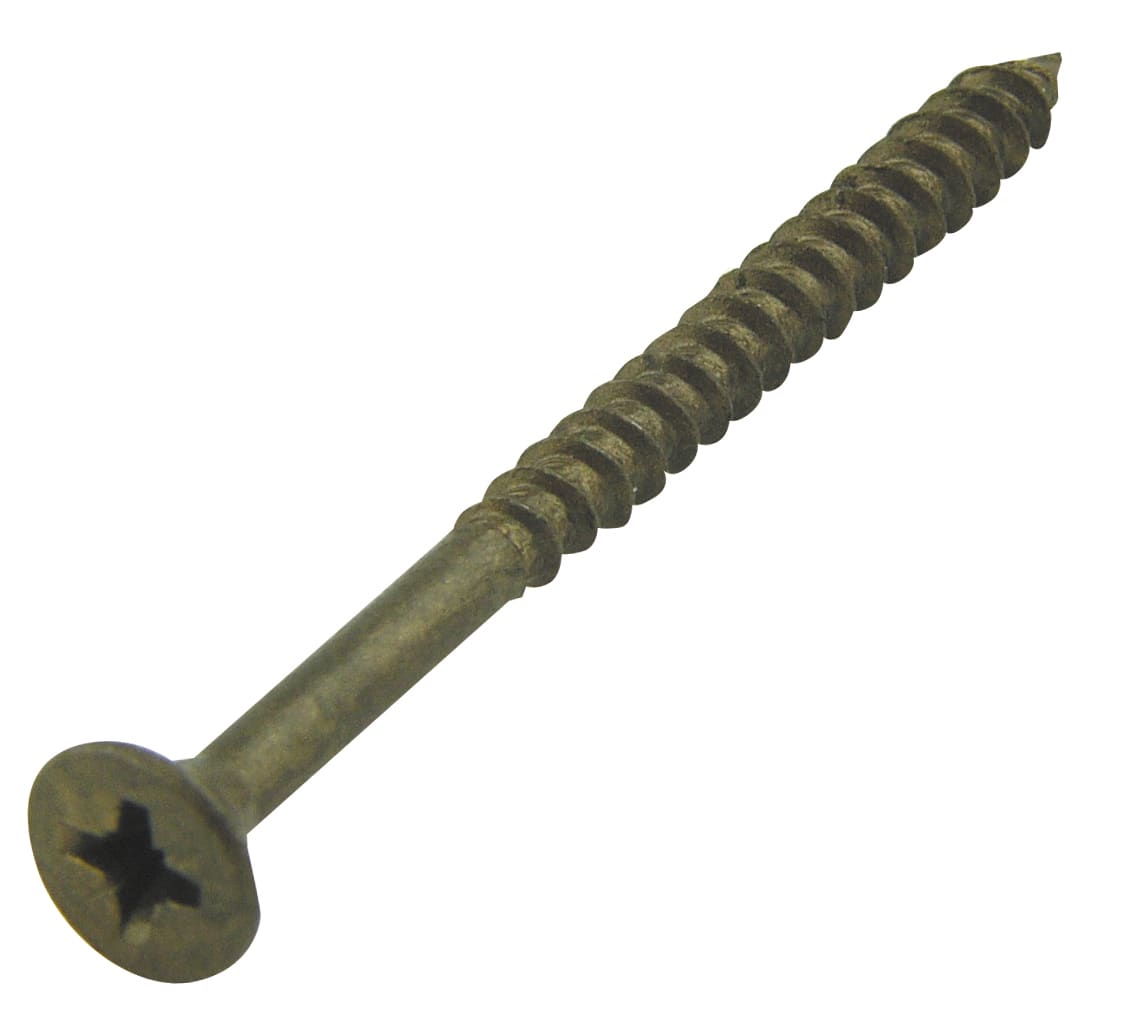 M5 x 100 Brown Decking Screw Tub - 300/Tub