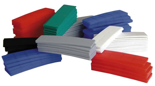 3.0 x 28mm White Flat Packers Box of 1000