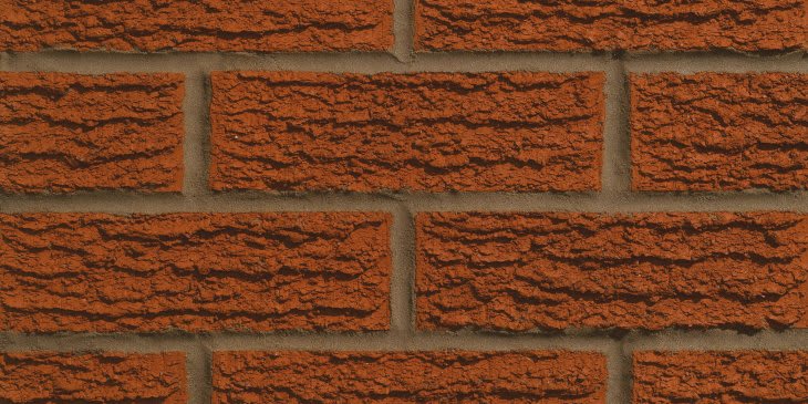 Langwith Red Rustic Forterra Facing Brick