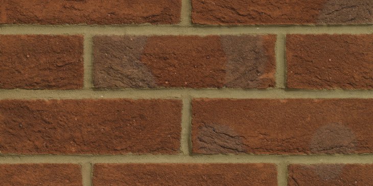 Oakthorpe Red Multi Stock Forterra Facing Brick
