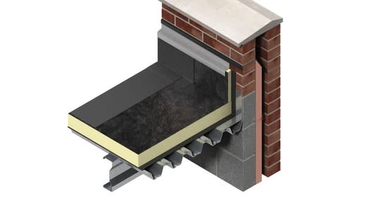 120mm Kingspan TR24 Flat Roof Torch-On Insulation