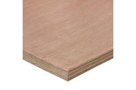 6mm Non-Structural Hardwood Plywood Sheet (8' x 4')