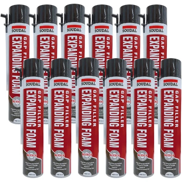 Soudal B3 Foam Hand 750ml Box of 12