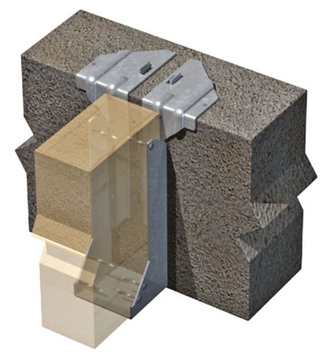 47x225mm Standard Masonry Joist Hanger