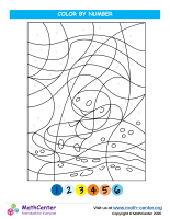 Color By Numbers - Nature | Coloring Activities | Math Center