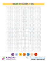 Grid Color By Numbers - Ladybug | Coloring Activities | Math Center