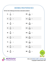 Fractions to Decimals Interactive | Math activities