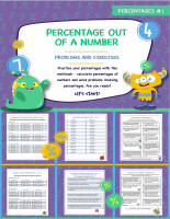Percentages Conversions Fifth Grade Workbooks | Math activities