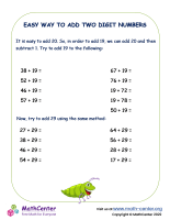 Two-digit Addition Drills Interactive | Math activities