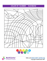 Pre-Kindergarten Coloring Activities: Color by Number | Math Center