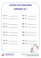 Division With Remainders Fifth Grade Worksheets | Math activities
